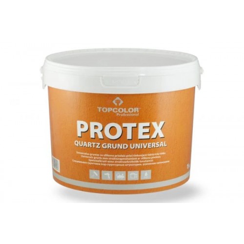 Kvarcinis gruntas lauko ir vidaus darbams PROTEX Quartz Grund ...